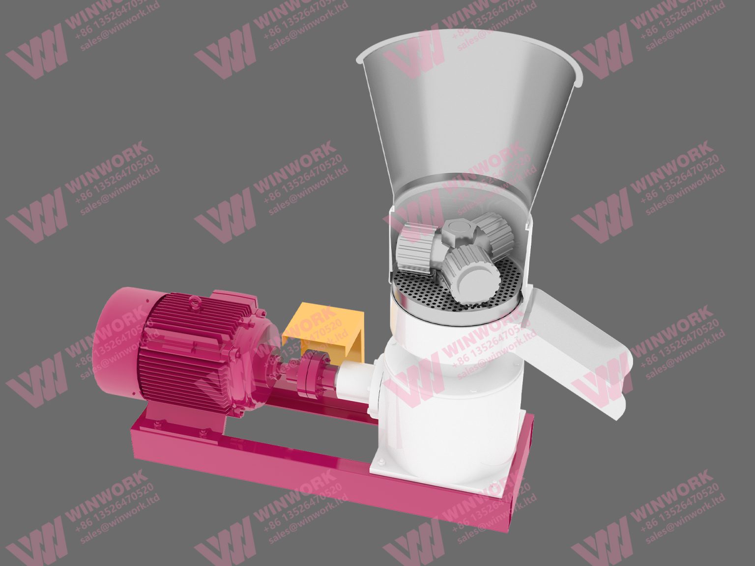 Flat Die Granulator - WINWORK MACHINERY
